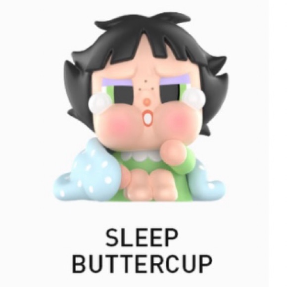 POP MART | Toys | Crybaby X Powerpuff Girls Sleep Buttercup Sealed From ...